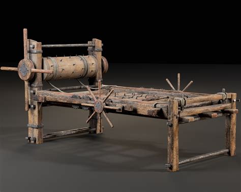 Medieval Spiked Rack Torture Device 3d Turbosquid 2358012