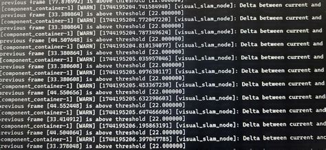 Isaac Ros Vslam Accuracy Problem And Delta Between Current And Previous Frame 37876092 Is
