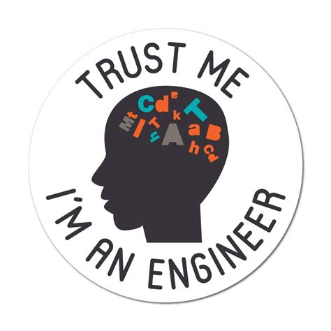 Engineer Sticker Decal Geek Stickers Little Sticker Boy