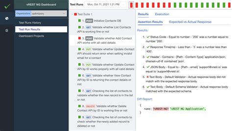 vrest ng zero code api test automation solution