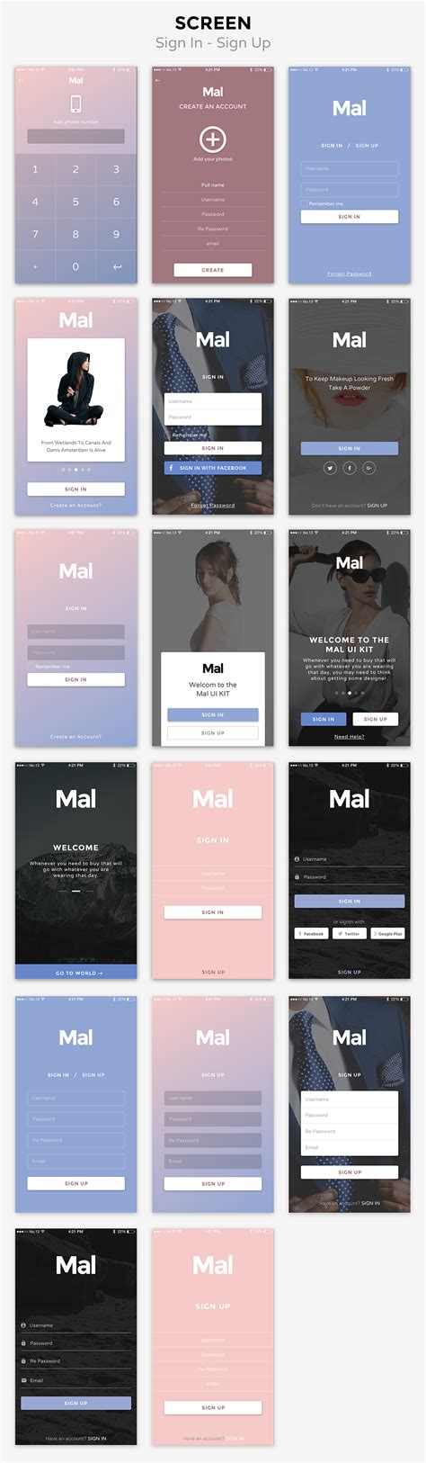 E Commerce Mobile Ui Kit On Behance