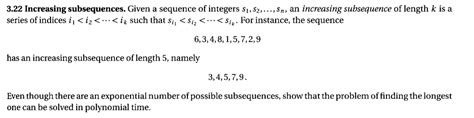 Solved 322 Increasing Subsequences Given A Sequence Of