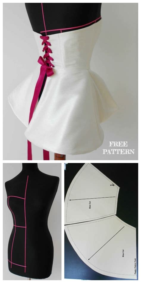 Diy Corset Top Pattern Printables