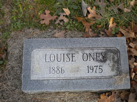 Julia Louise Pease Oney 1886 1975 Find A Grave Memorial