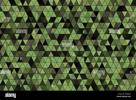 Color Abstract Triangle Strip Geometric Pattern Generative Art