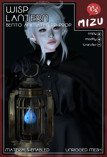 Second Life Marketplace ⚈ Mizu ⚈ Wisp Lantern