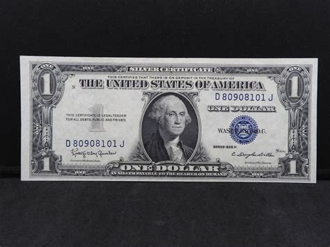 Bid Now Crisp Uncirculated Series 1935 H Silver Certificate December