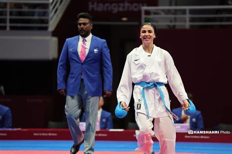 همشهری آنلاین بازی های آسیایی کسب آخرین مدال ایران توسط دختر کاراته‌کا