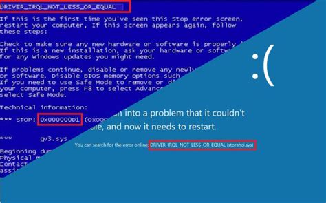 DRIVER IRQL NOT LESS OR EQUAL On Blue Screen What It Is How To Fix It DESKDECODE COM