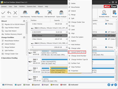 how to free create fat32 partition on external hard drive minitool