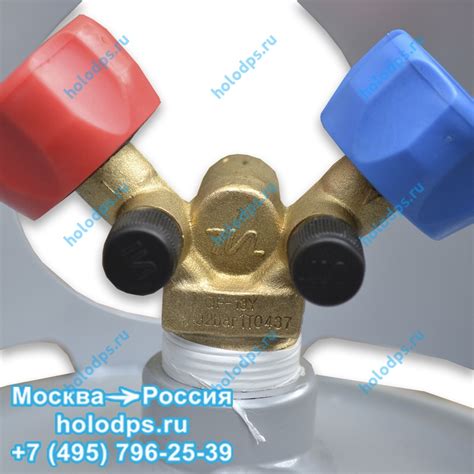 Баллон фреоновый, двухвентильный, многоразовый, 60 л.