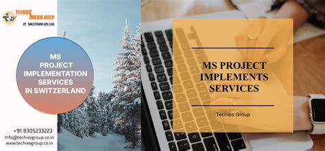 Best Ms Project Implements Services In Switzerland