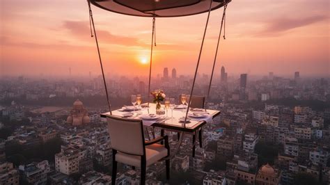 Sky Dining India Luxury Aerial Dining Experience