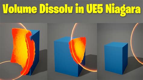 Volume Dissolve In Ue5 Niagara Tutorial Download Files Youtube