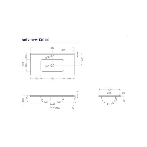 Lavabo Onix New F40 Coycama Coycama