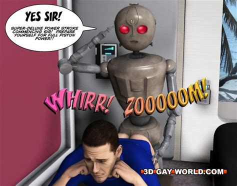 Space Sex With A Robot In These Cartoon Silver Cartoon Picture