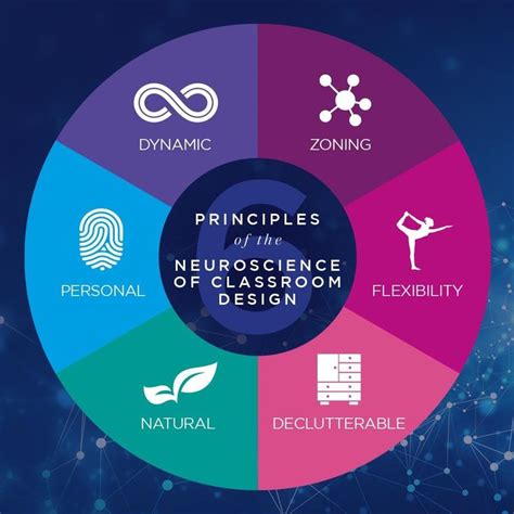 Six Steps Of The Principles Of The Neuroscience Of Classroom Design Classroom Management Tips