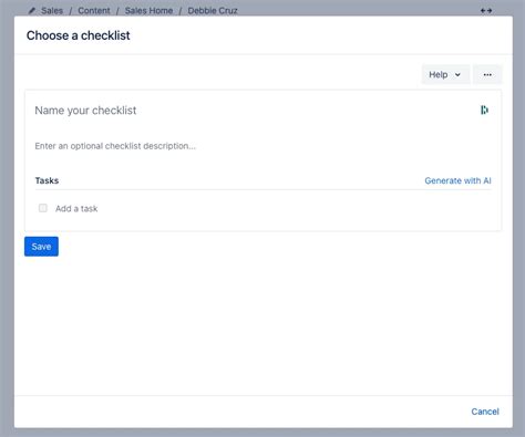 How To Create A New Checklist In A Confluence Page 🚀 Checklists For Atlassian Jira And Confluence