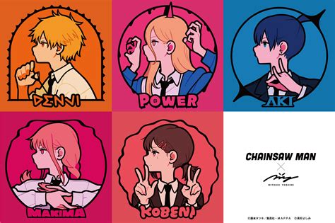 makima, power, denji, higashiyama kobeni, and hayakawa aki (chainsaw man and 1 more) drawn by ...