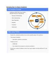 Understanding Data Analytics: CRISP-DM Process & Predictive | Course Hero