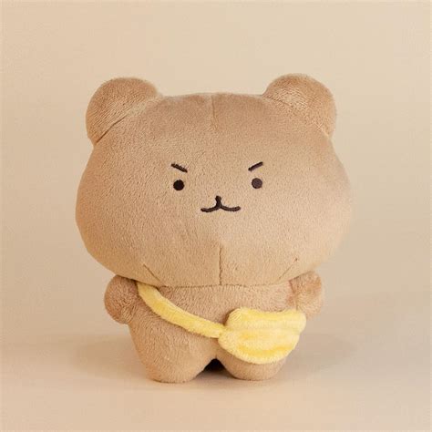 망그러진곰 망그러진 곰 인형 애착 수면 캐릭터 곰돌이 귀여운 미니 20cm 인형 위시버킷