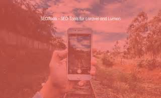 seotools seo tools for laravel and lumen