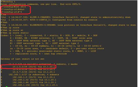 Floating Static Routes Network Lesson