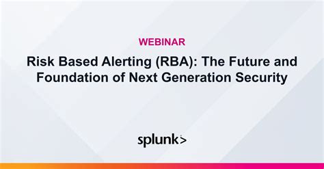 Jesse Snow On Linkedin Risk Based Alerting The Future And Foundation Of Next Generation Security