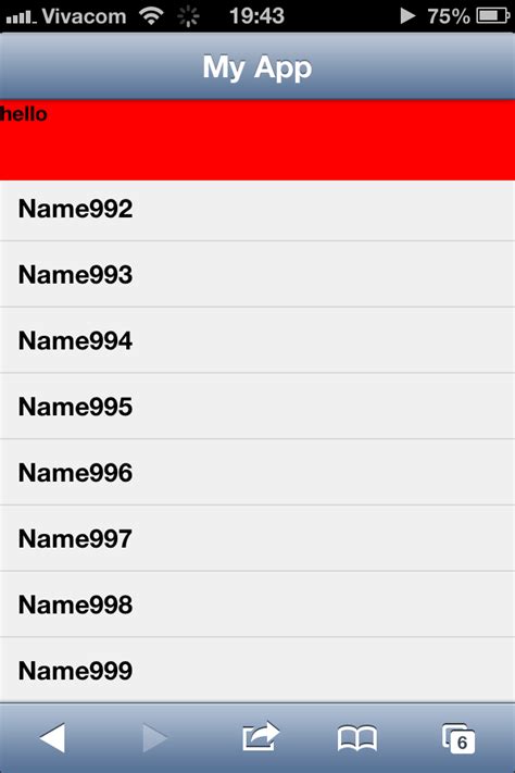 How To Design A Simple Listviewlike Android Using Only Html And Css