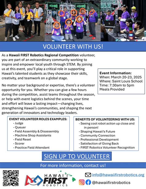 Ieee Firstrobotics Hawaii2025 Volunteer Stem Robotics Ieee Hawaii Women In Engineering