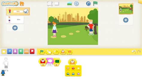 Primeros Pasos Scratch Jr Paso De Mensajes Tutorial 5 Youtube