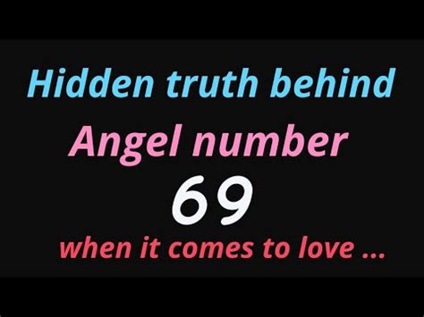 Angel Number 69 Meaning And Message Law Of Attraction Youtube