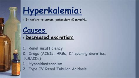 Management Of Hypo And Hyperkalemia Pptx