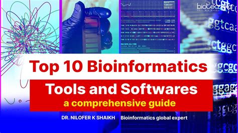 Top 10 Bioinformatics Tools And Software A Comprehensive Guide Youtube