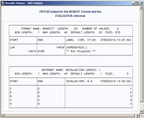 printing the description of informats and formats base sas r 9 3