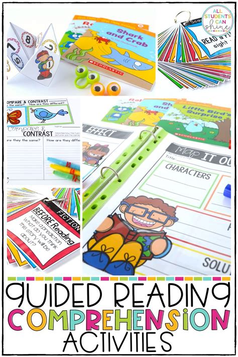 Guided Reading Comprehension Skills Artofit