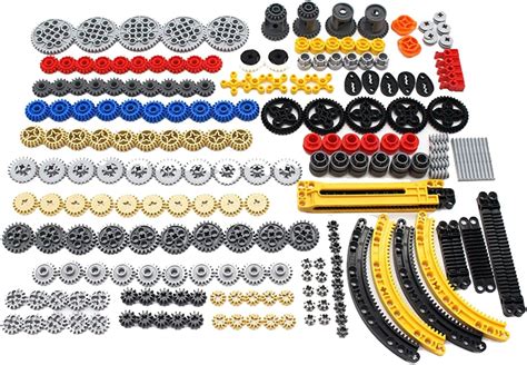 233PCS Gear Set For Technic Series Parts Compatible With Lego Technic Parts DIY Gears