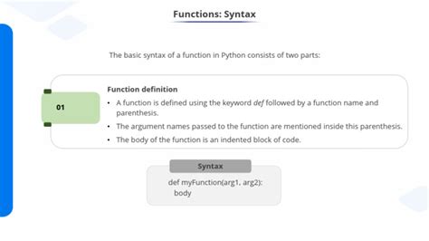 Python Function Syntax Guide Pdf
