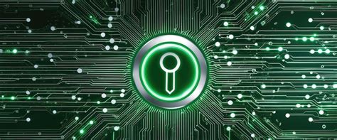 Quantum Encryption Key Representing Data Privacy In A Digital Circuit Design Premium Ai