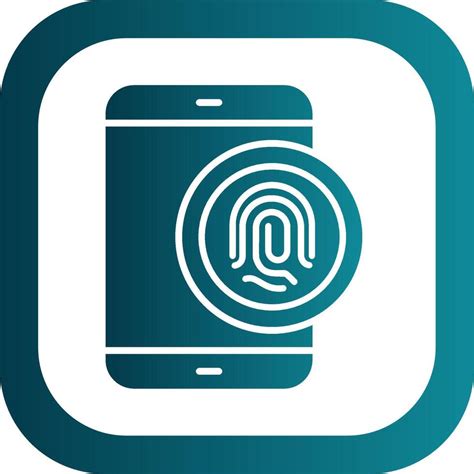 Biometric Identification Glyph Gradient Corner Icon 44199528 Vector Art At Vecteezy