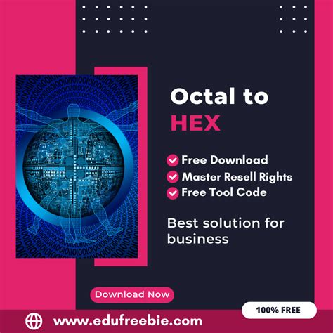 100 Free Octal To Hex Decimal Converter Tool Edufreebie2