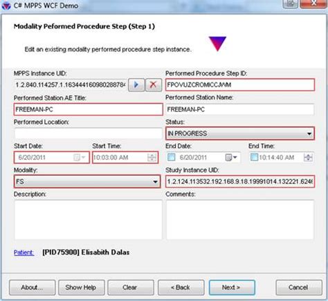 LEADTOOLS Modality Worklist WCF And MPPS WCF Raster Medical Document Help