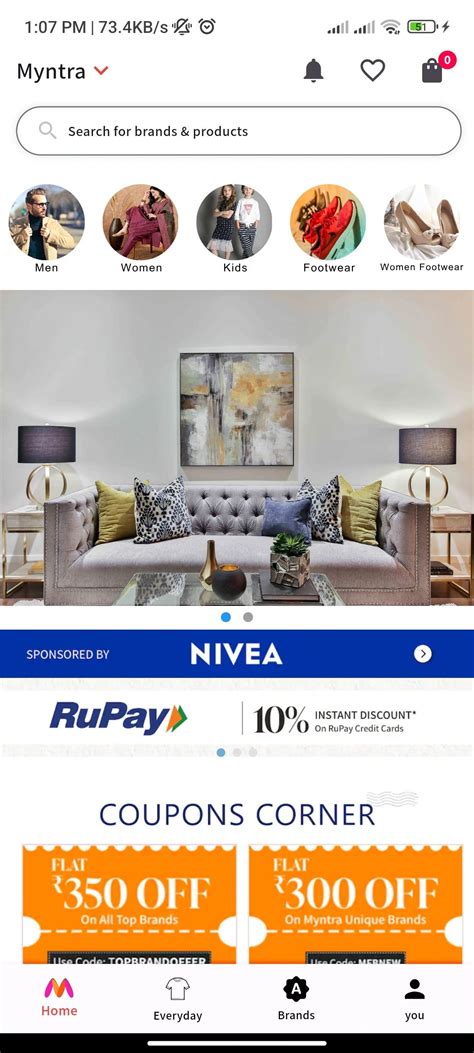 Mohammad Suhail On Linkedin Myntra Clone 👍 Made By Me With Flutter