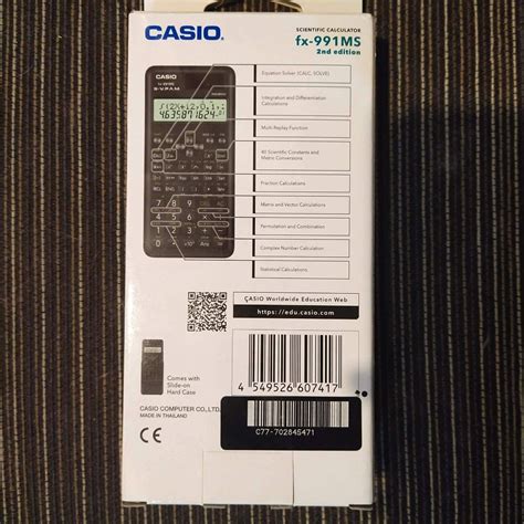 Original Casio Scientific Calculator 2 Line Display Computers And Tech Original Casio Scientific Calculator 2 Line Display Computers And Tech