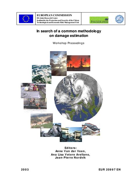 Pdf A Methodology For Incorporating Natural Catastrophes Into Macroeconomic Projections
