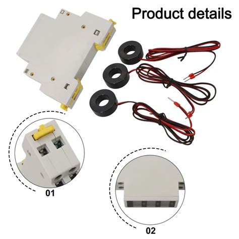 Real Time Three Phase Modular Current Indicator With Secure Fixing Position £21 92 Picclick Uk