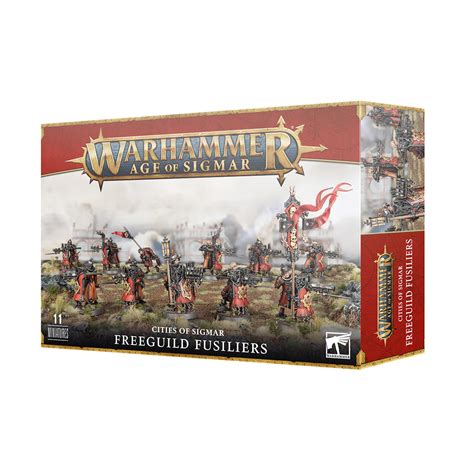 Warhammer Age Of Sigmar Cities Of Sigmar Freeguild Fusiliers