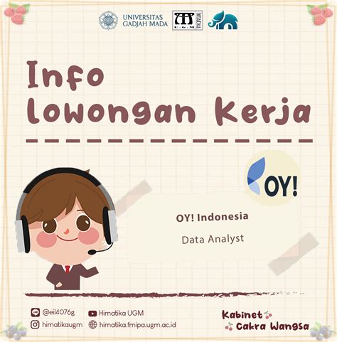 Info Loker Data Analyst Oy Indonesia Himatika Ugm