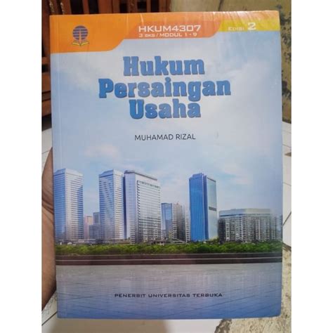 Jual Hukum Persaingan Usaha Modul Ut Edisi Shopee Indonesia