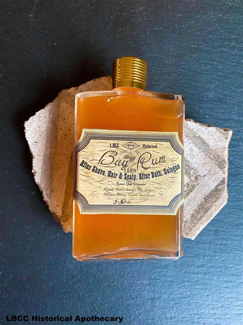 Xl Glass Bottle 1889 Superior Bay Rum Victorian Recipe Etsy